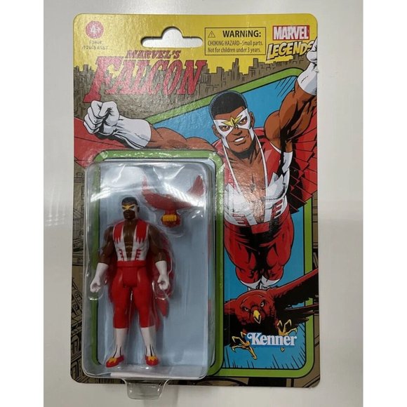Hasbro Toys | Toys | Marvel Legends Retro Collection Falcon 375 Action ...
